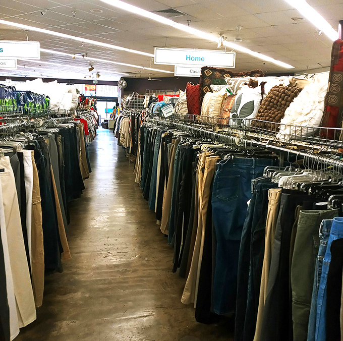 Denim democracy reigns supreme, with enough variety to outfit a small music festival.