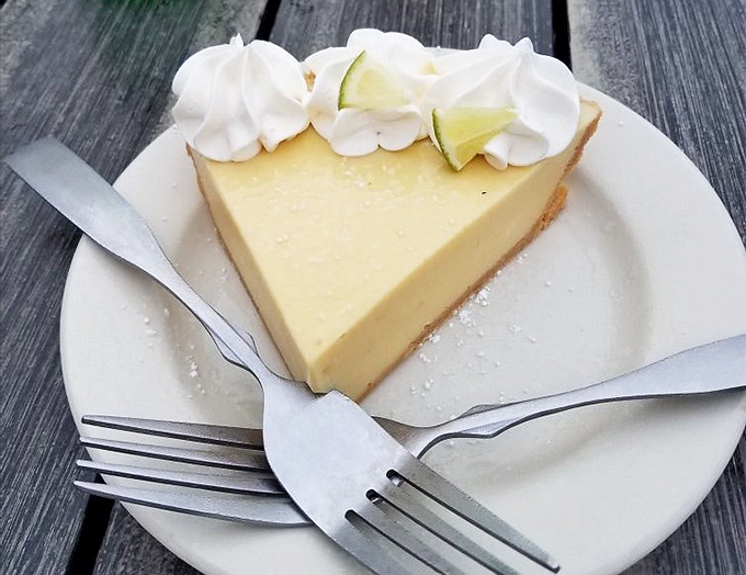 Key lime pie that strikes the perfect balance between tart and sweet&mdash;like Florida itself, but with better manners and whipped cream.