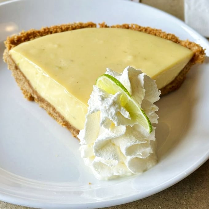 Key lime pie so perfectly balanced between sweet and tart, it could teach a masterclass in dessert diplomacy.