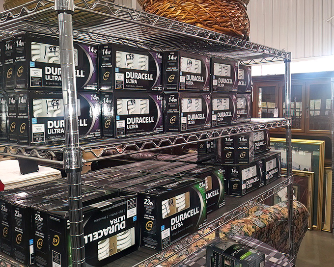 Battery heaven or prepper paradise? Either way, there's something oddly satisfying about seeing this many Duracells in one place.