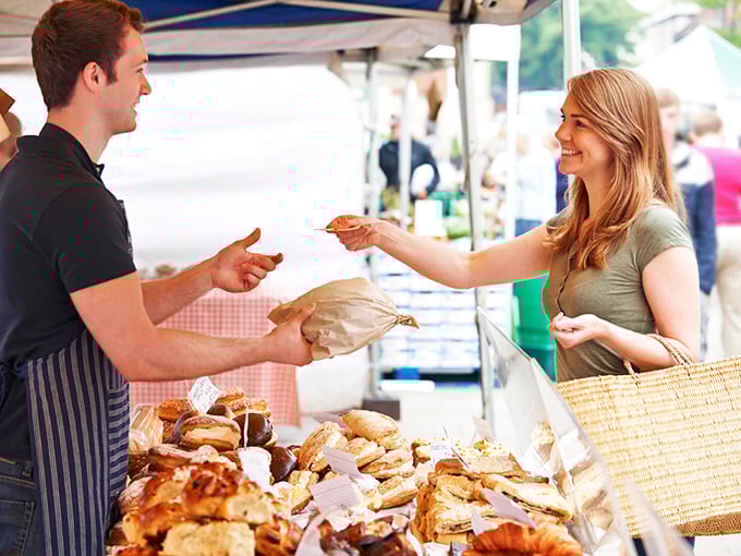 At Crystal Falls' farmers market, transactions aren't just about money and goods&mdash;they're conversations, recommendations, and community building in action.