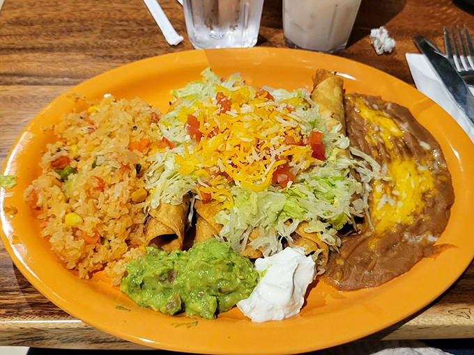 Machaca flautas rolled tight with flavor, crispy outside and tender within, like edible golden treasures.