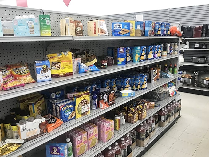Pantry provisions at pennies on the dollar. Where else can you stock your shelves and save enough for dinner out the same day?
