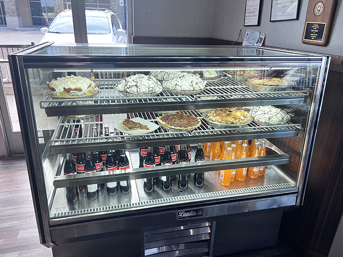 The dessert case &ndash; where willpower goes to die and your inner child throws a celebration party.