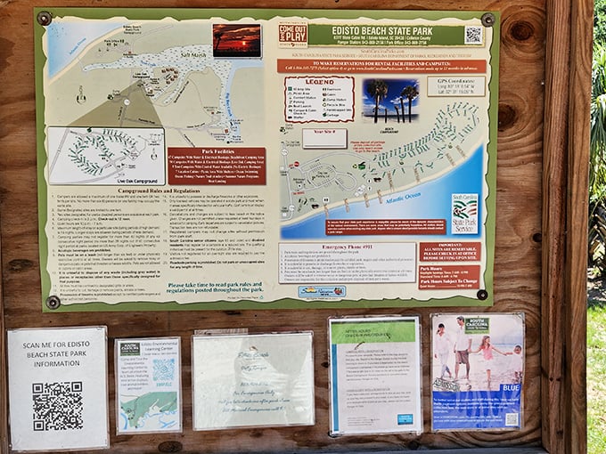 Maps don't just show you where to go; they show you how much you haven't seen yet&mdash;Edisto's way of saying "adventure awaits."