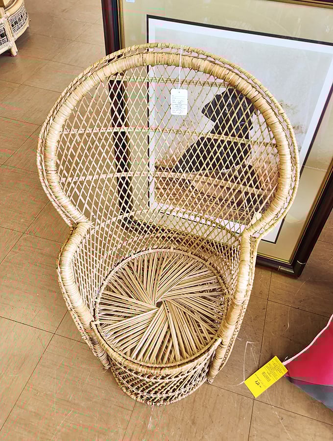 That perfect reading nook chair might be hiding here, already broken in with someone else's Sunday afternoons and morning coffees.