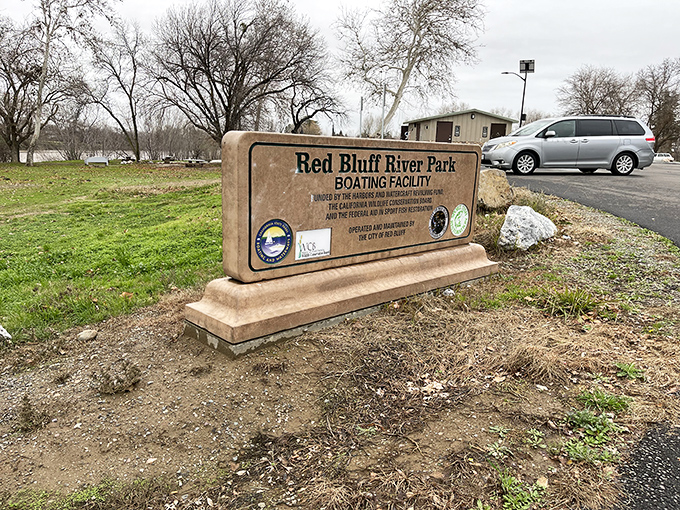 Red Bluff River Park offers Sacramento River access without waterfront property prices&mdash;fishing stories are free with every visit.