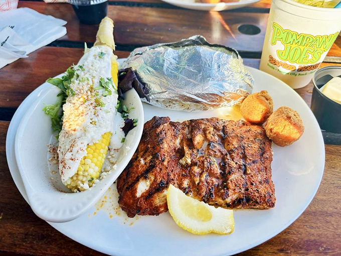 This blackened fish with corn on the cob isn't just dinner&mdash;it's edible evidence that simple seasoning and fresh ingredients win every time.