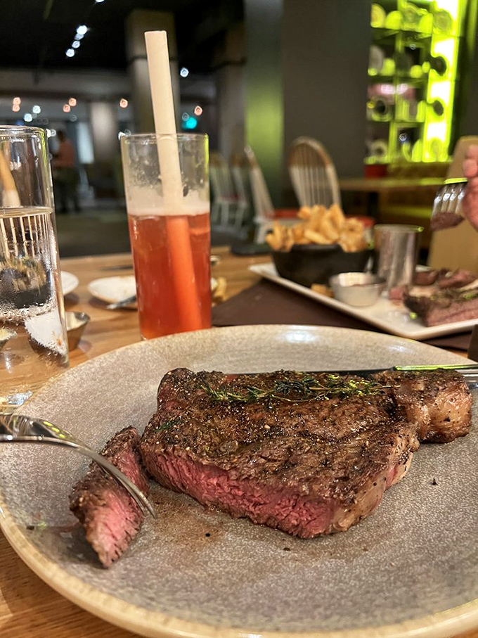 This ribeye isn't just cooked&mdash;it's been treated with the reverence usually reserved for fine art or vintage wines.