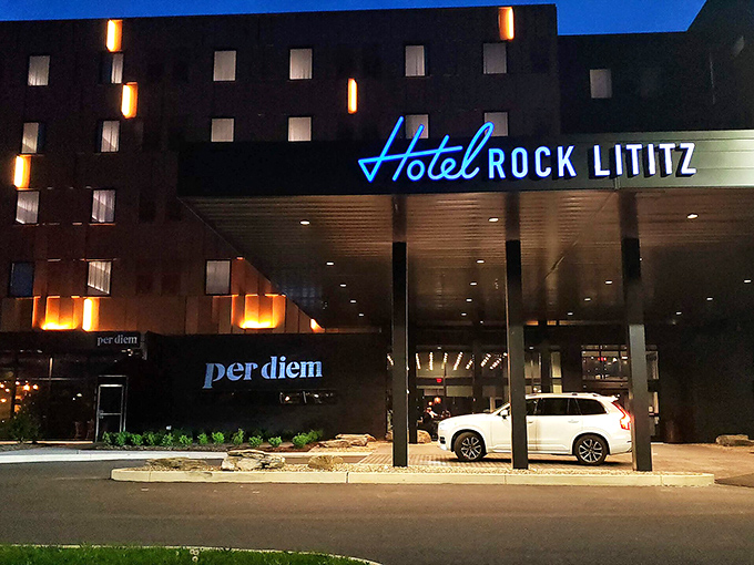 Hotel Rock Lititz proves that even small towns can embrace modern luxury without losing their essential small-town soul.