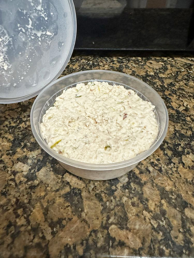 The legendary fish spread that's launched a thousand road trips. Creamy, smoky perfection that makes crackers feel like they've finally found their purpose in life.