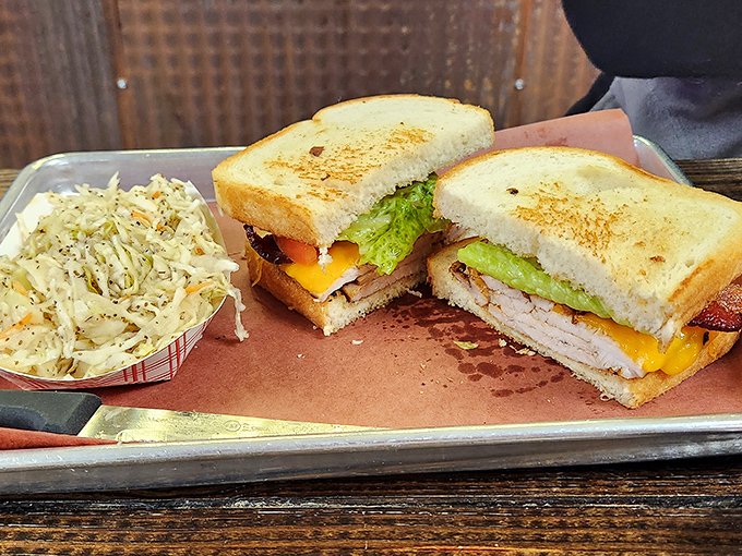 The Smoked Turkey Club: proof that turkey doesn't have to be boring. This sandwich makes Thanksgiving jealous.