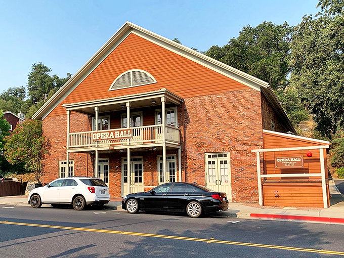The Opera Hall stands as living proof that culture doesn't require big city prices or parking nightmares to thrive in Gold Country.