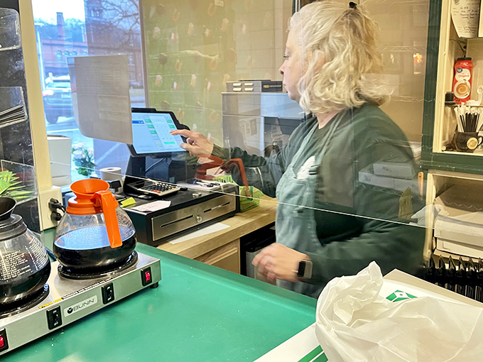 The magic happens at the hands of dedicated staff who've mastered the alchemy of turning simple ingredients into morning gold. 