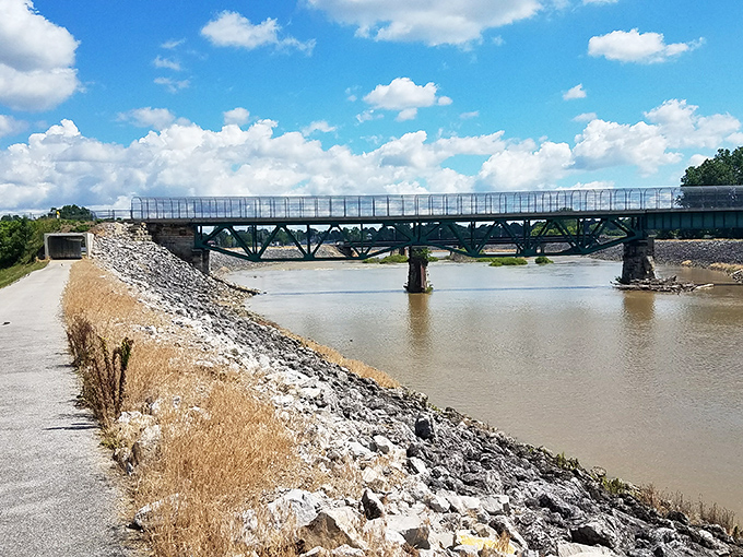 The State Street Bridge arches over the Sandusky River, connecting not just two shores but also Fremont's past to its present.