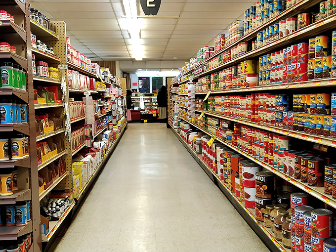 Grocery aisles stocked with essentials that remind you what actual food looks like. No decoder ring needed for these ingredients.