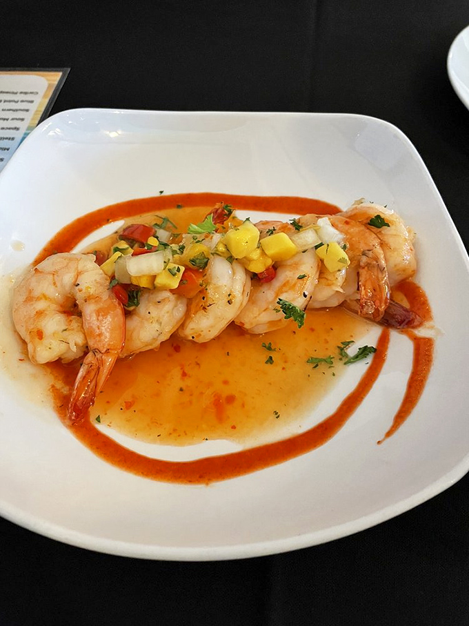 Thai chili shrimp that brings just enough heat to make you notice, but not enough to make you forget your name.