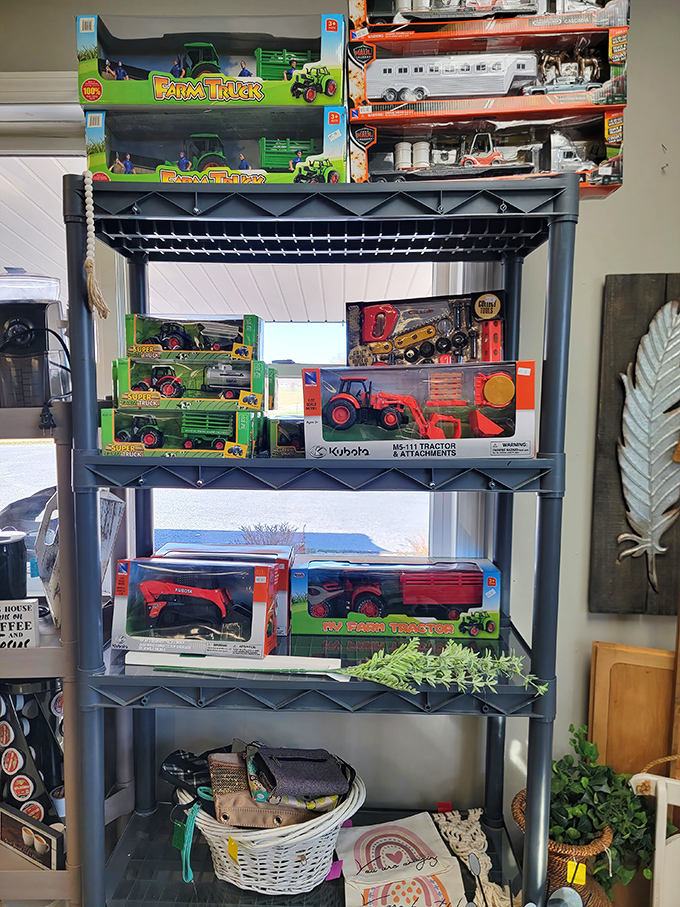 Farm toys that would make any rural-raised child (or nostalgic adult) squeal with delight. Perfect for grandparents looking to recreate their own childhood memories.