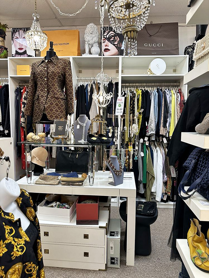Designer heaven! From vintage Gucci to Louis Vuitton, the high-end fashion section proves that good style never truly goes out of fashion.