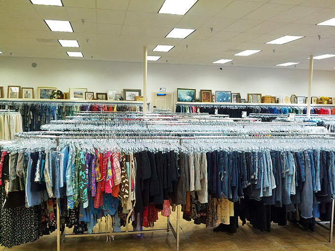 A fashionista's playground where designer footwear finds second lives with new owners who appreciate their enduring style.