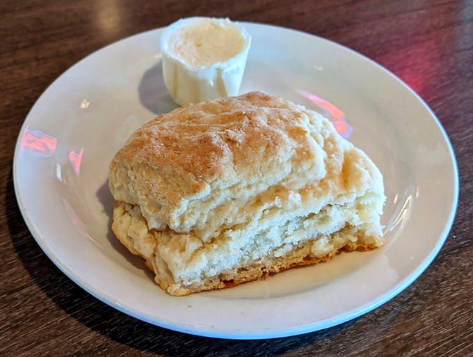 Biscuit architecture at its finest&mdash;layers upon buttery layers that pull apart with just the right amount of resistance. Carb poetry.