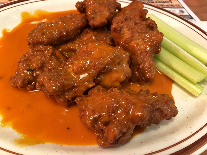 These aren't just wings; they're proof that diners can do everything well. Crispy, saucy perfection that would make Buffalo proud.