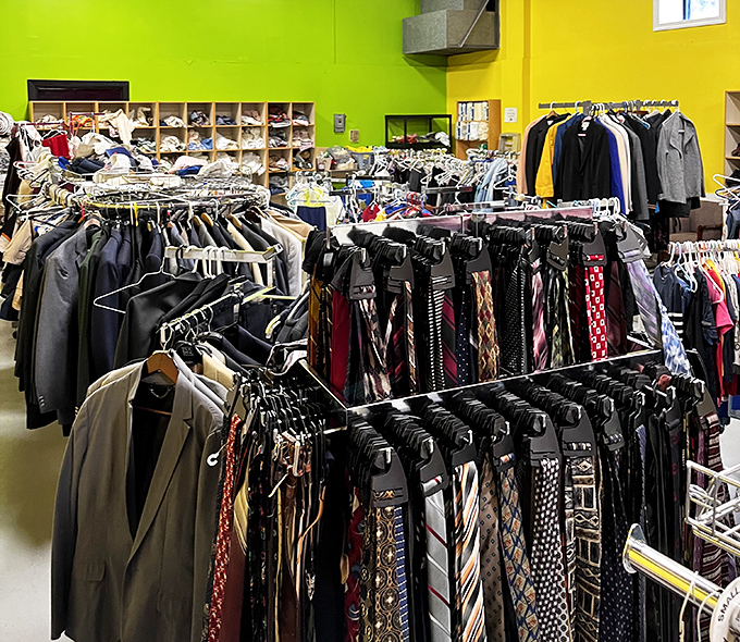 Tie shopping here is like a history lesson in neckwear fashion&mdash;from power ties of the 80s to the skinny classics that never truly go out of style.