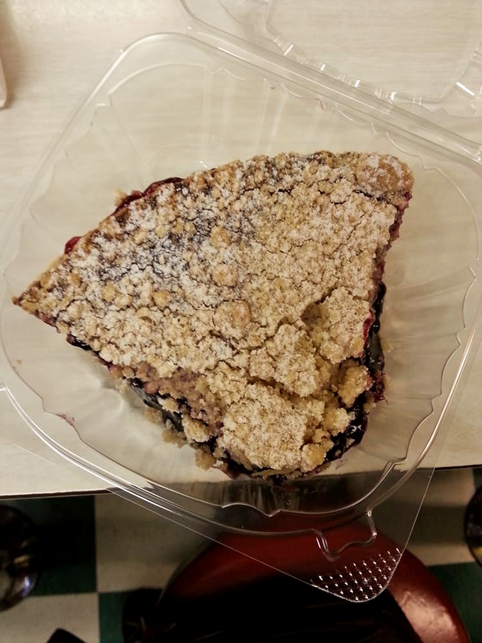 This isn't just cobbler&mdash;it's someone's grandmother's recipe that somehow found its way to paradise, crumble topping and all.