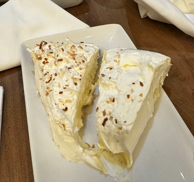 Coconut cream pie that'll make you forget every diet resolution you ever made.