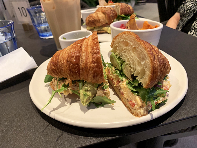 Golden croissants that would make French bakers weep with joy and envy in equal measure.
