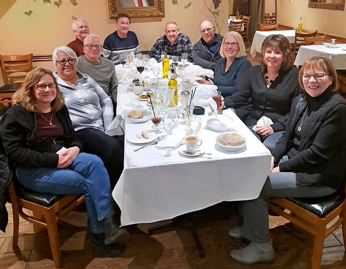 The true measure of an Italian restaurant: tables filled with multi-generational gatherings where stories flow as freely as the wine.