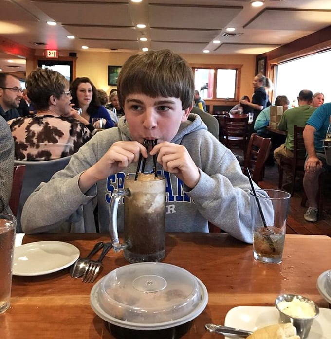 The restaurant welcomes diners of all ages, where the only requirement is an appreciation for food that makes conversation pause mid-sentence.