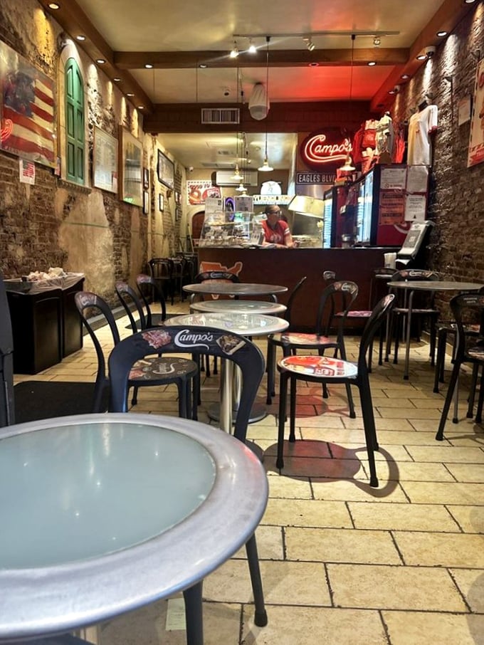 The narrow dining room feels like being invited to a secret club where the password is "Whiz wit" and everyone's family by the second bite.