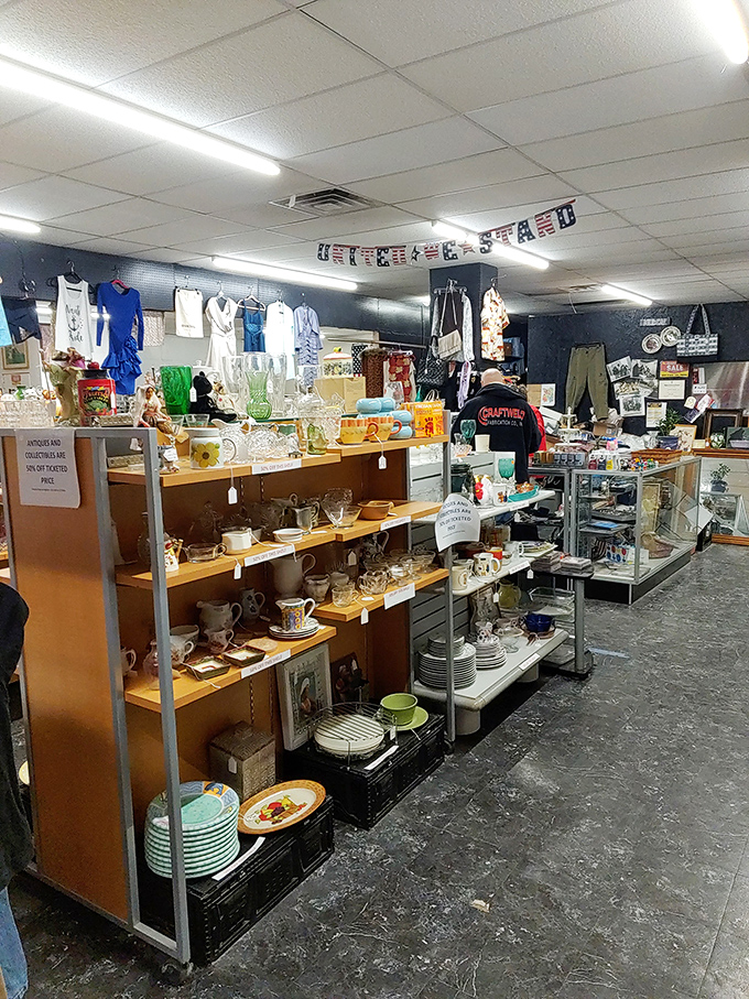 China and glassware collections tell tales of elegant dinner parties and cherished family holiday gatherings.