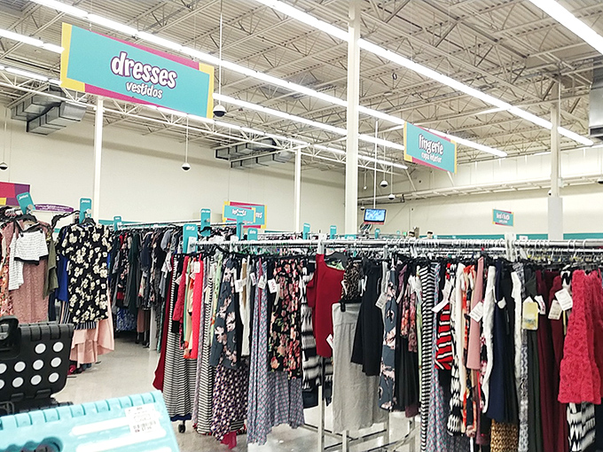 A rainbow of patterns and styles hang in perfect harmony&mdash;proof that looking like a million bucks doesn't require spending nearly that much.