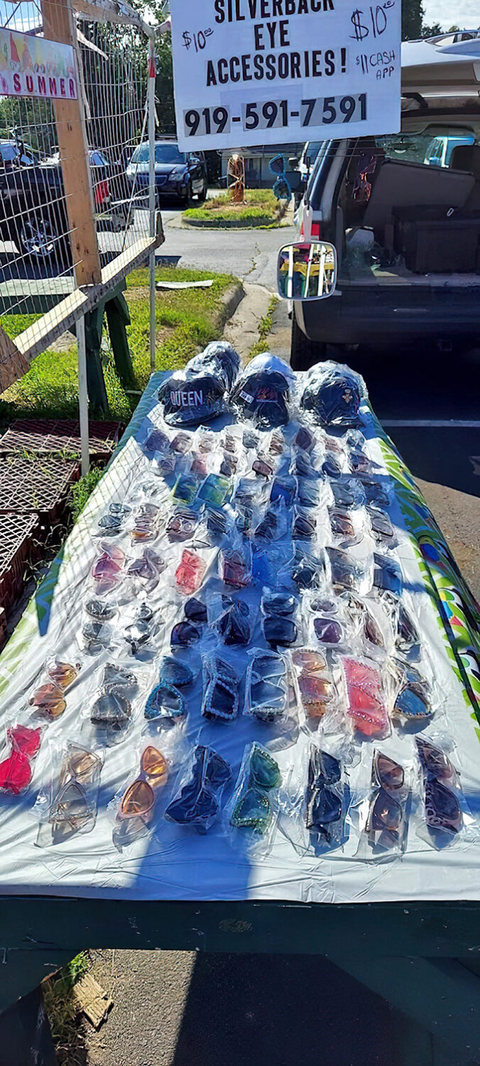 Sunglasses galore! At $10 a pair, these shades offer both style and savings&mdash;proving treasure hunting doesn't have to break the bank.