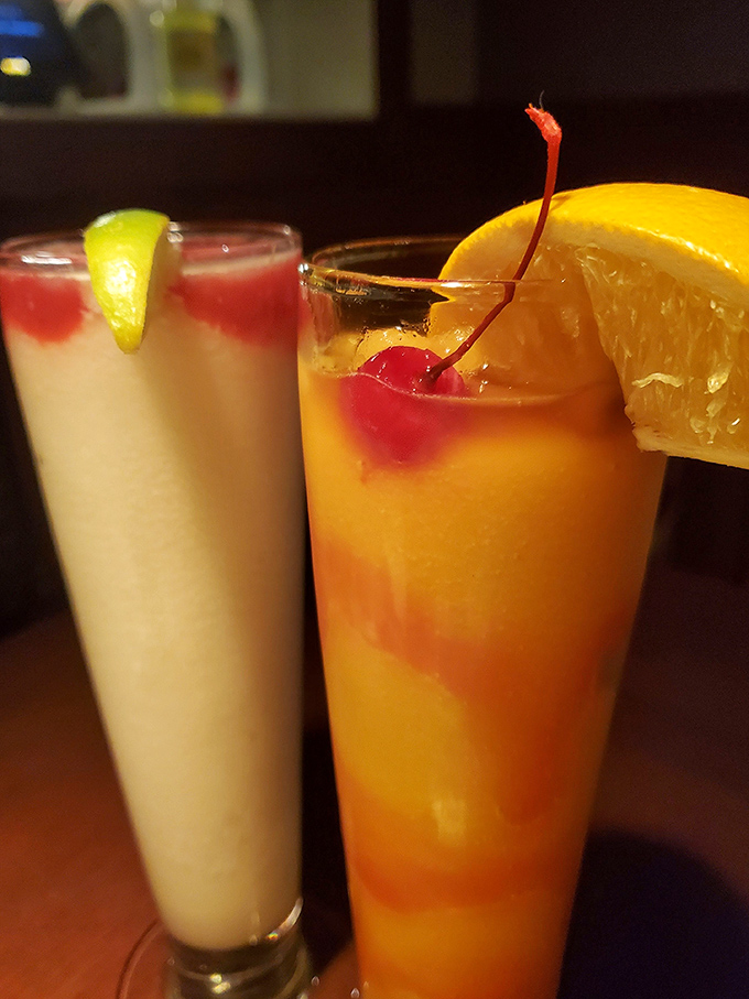 Refreshing fruit shakes that provide the perfect sweet counterpoint to all that savory seafood indulgence.