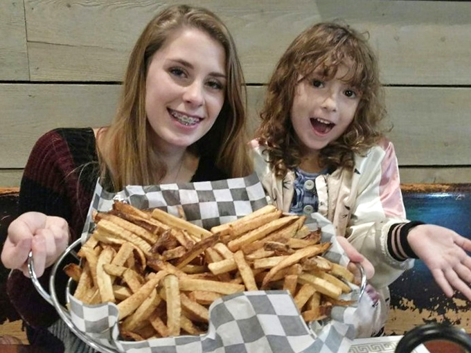 The universal language of "wow, these fries are amazing" needs no translation. Food that brings people together is the best kind.