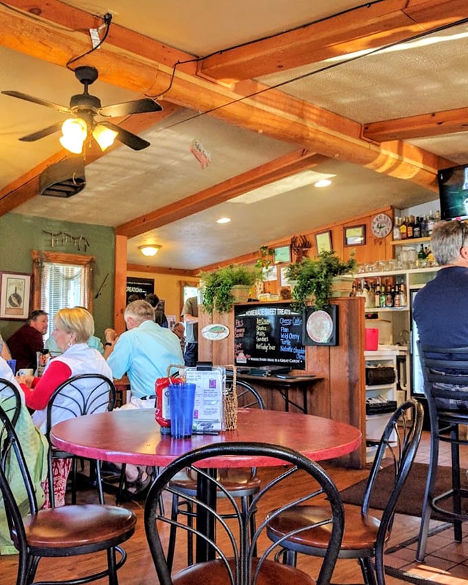 The dining room buzzes with conversation and laughter&mdash;the universal soundtrack of people making memories over exceptional food.