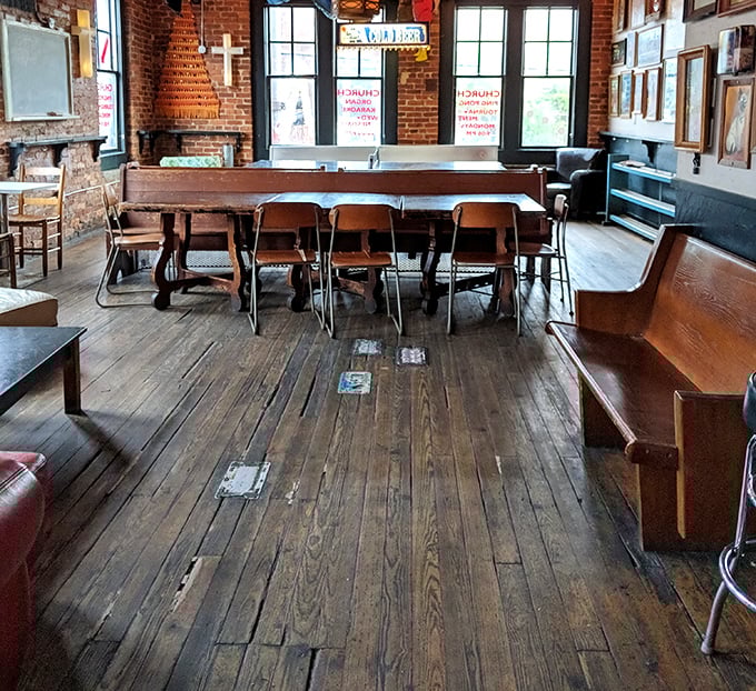 Every corner reveals new treasures in this eclectic wonderland of mismatched furniture magic.