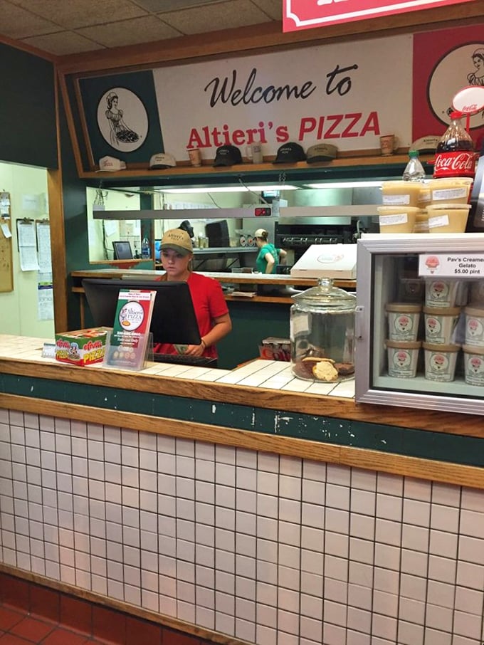 "Welcome to Altieri's Pizza" &ndash; three words that promise more happiness than most five-star restaurants could ever deliver.