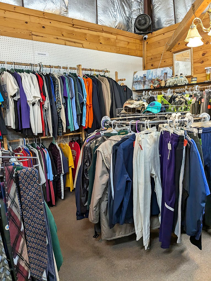 The men's department offers everything from practical workwear to "where have you been all my life?" vintage finds.