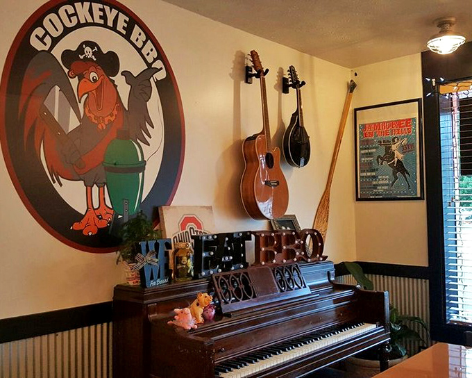 When your BBQ joint has a piano and guitars on display, you know they understand that good food and good music come from the same soulful place.