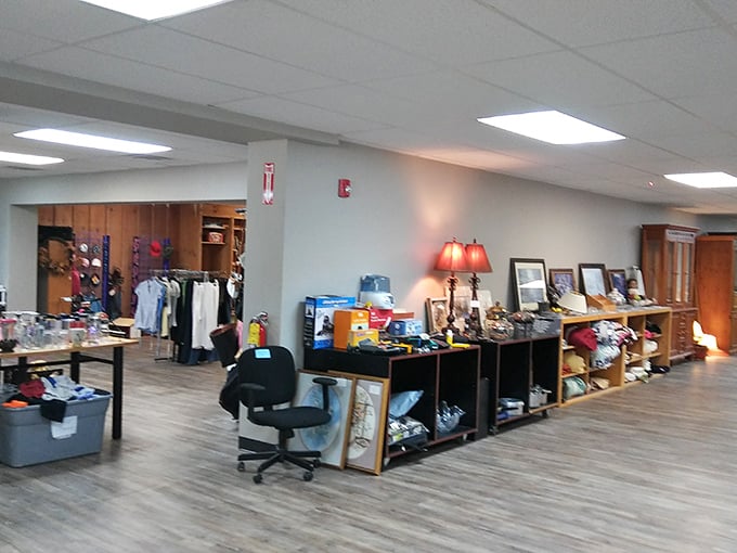 Office furnishings that blur the line between vintage charm and practical function. That chair has supported someone's great ideas&mdash;maybe yours next?