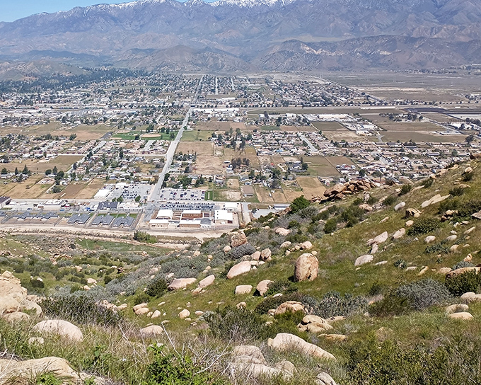 The valley sprawls below like a miniature model world &ndash; making you feel simultaneously tiny and somehow part of something enormous.