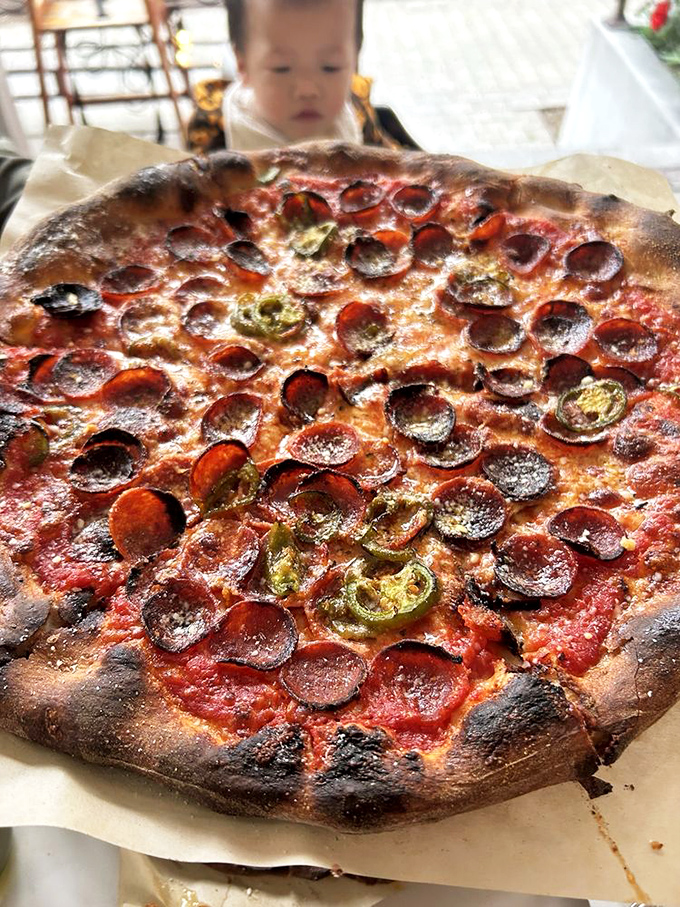 Classic pepperoni gets the Rose treatment &ndash; those crispy cups are like tiny flavor chalices.
