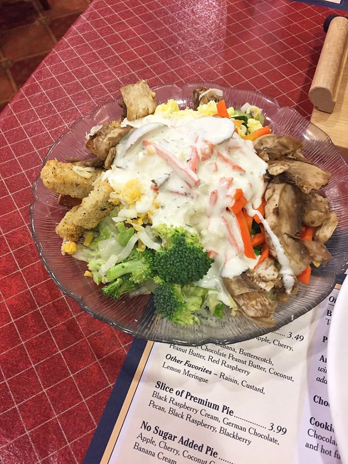 A salad that makes eating vegetables feel like cheating. When the healthy option comes dressed like this, even salad skeptics become believers.