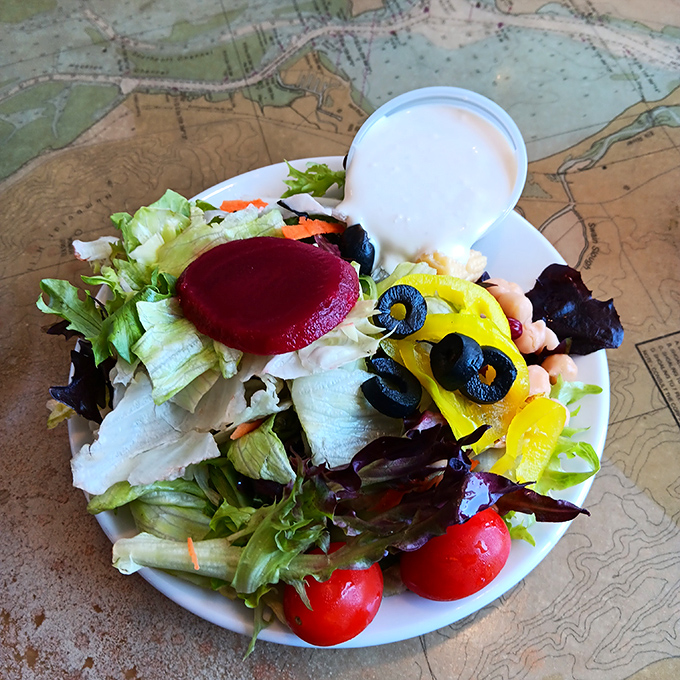 Fresh greens get the royal treatment with colorful vegetables that make eating healthy feel like a celebration.