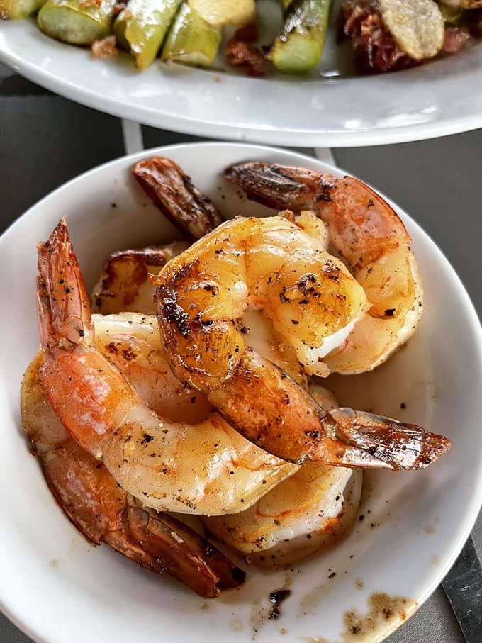 These plump, perfectly seared shrimp aren't just appetizers—they're little flavor bombs waiting to explode with each bite.