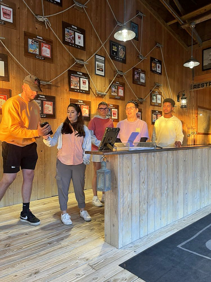 The welcoming crew at Salt Shack ensures your experience is as smooth as their signature cocktails.